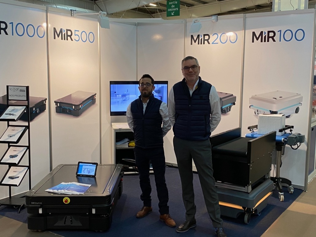 MIR ROBOTS COBOT MOBILE AGV AMR CONVOYEUR LOGISTIQUE | HMI-MBS