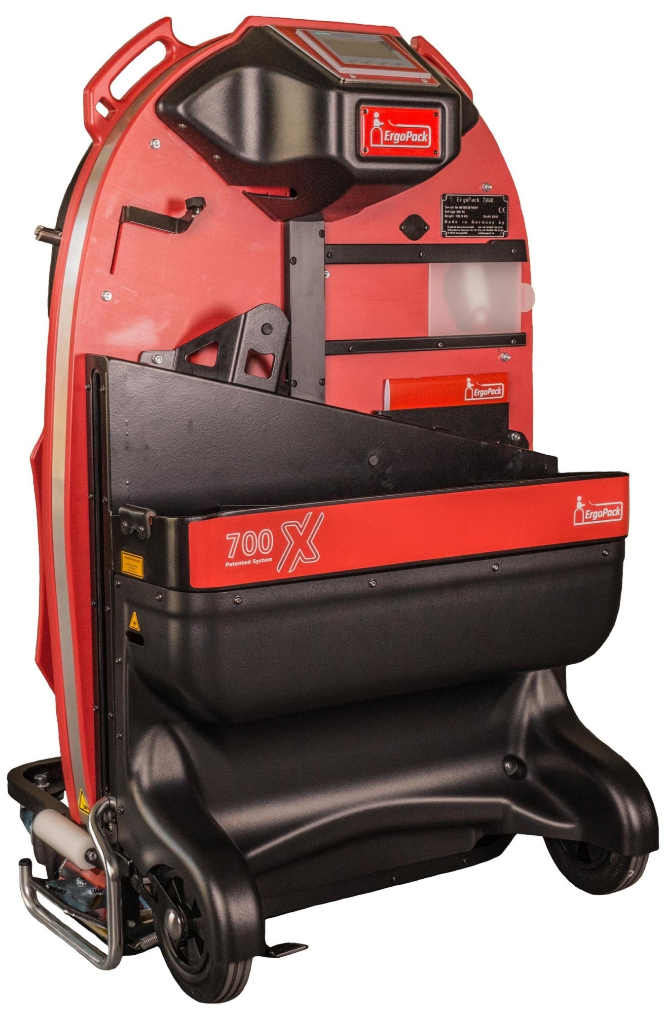 ERGOPACK 700X | HMI-MBS | Cerclez vos palettes avec facilité