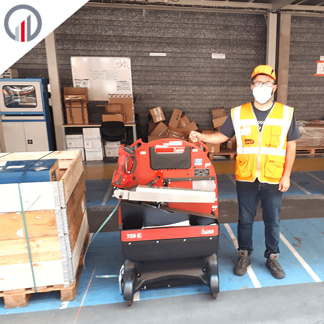 La cercleuse ergonomique ErgoPack est LA solution | HMI-MBS