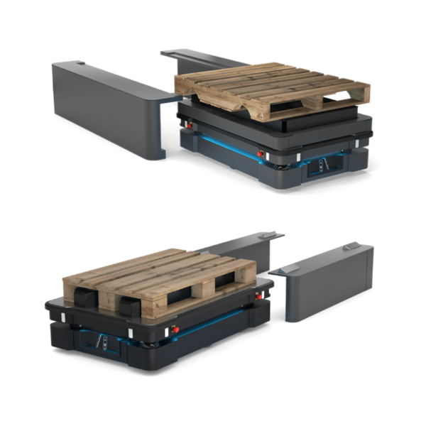 Pallet Rack MiR – collecte et dépose palettes | HMI-MBS